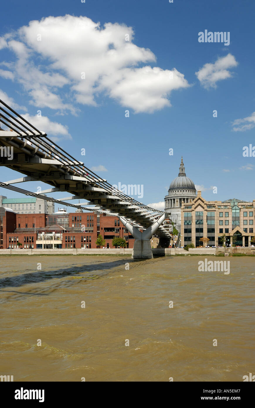 Viewed from millenium bridge hi-res stock photography and images - Alamy