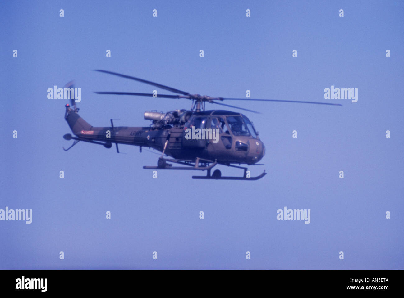 Westland Scout light utility helicopter British Army Stock Photo - Alamy