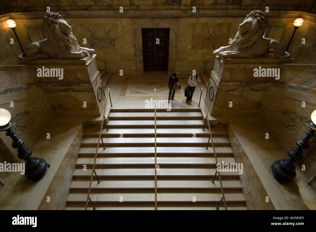 Boston Public Library Staircase High Resolution Stock Photography and ...