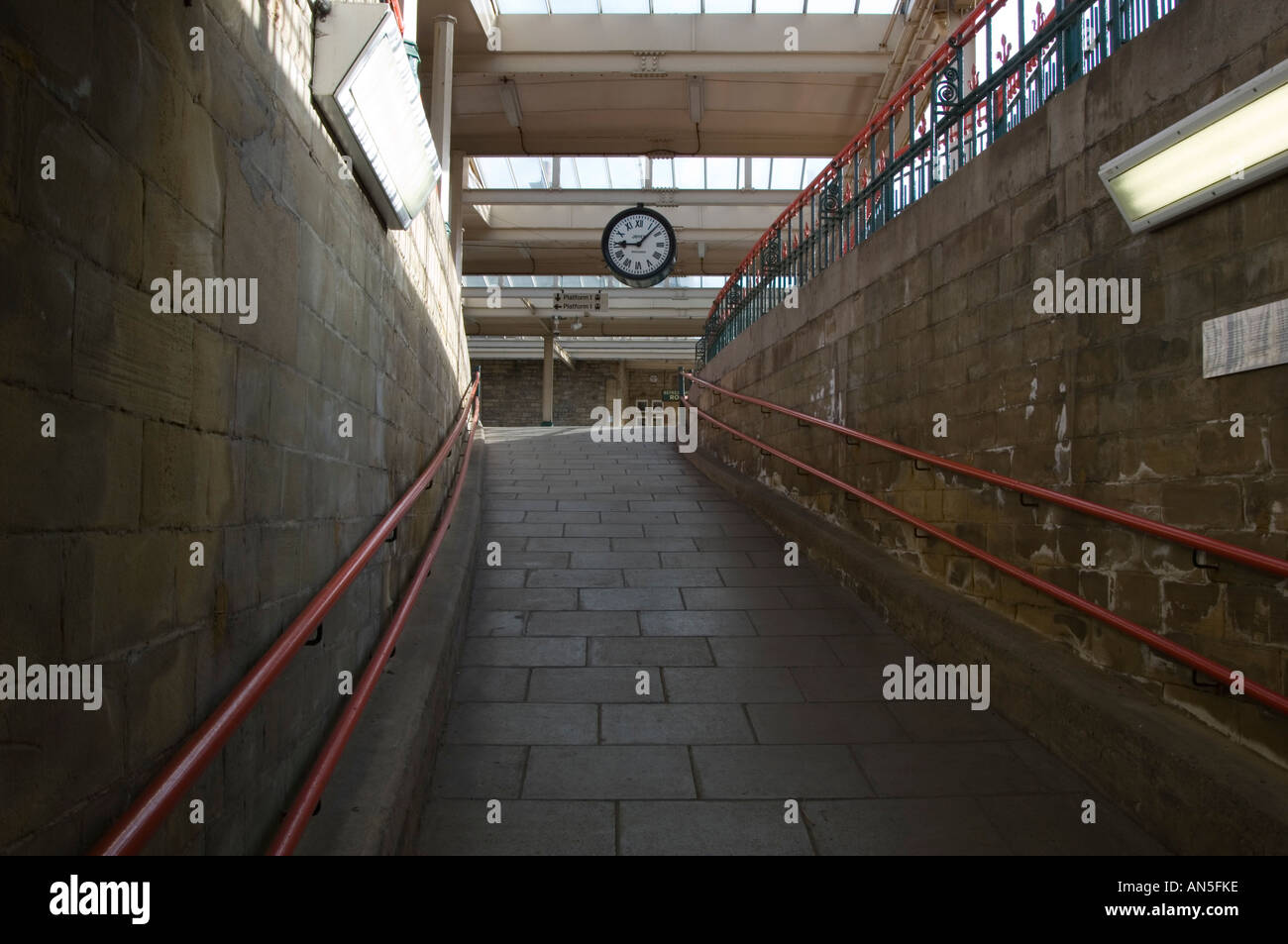 Carnforth railway station clock hi-res stock photography and images - Alamy