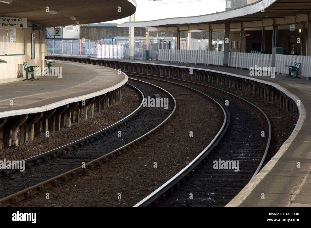 Carnforth railway station Lancashire England where the classic film ...