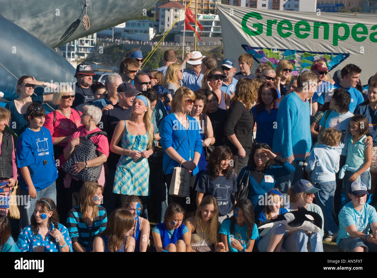 Anti whaling protest hi-res stock photography and images - Alamy