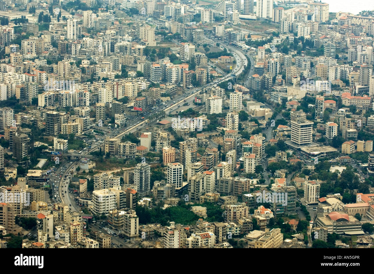 Greater Beirut Lebanon Middle East Asia Stock Photo - Alamy