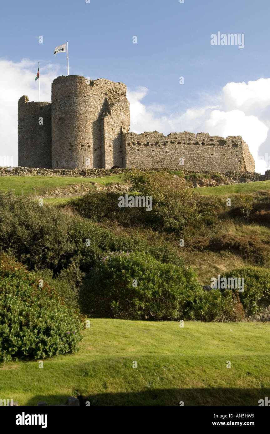Criccieth Castle, gwynedd north wales UK Stock Photo - Alamy