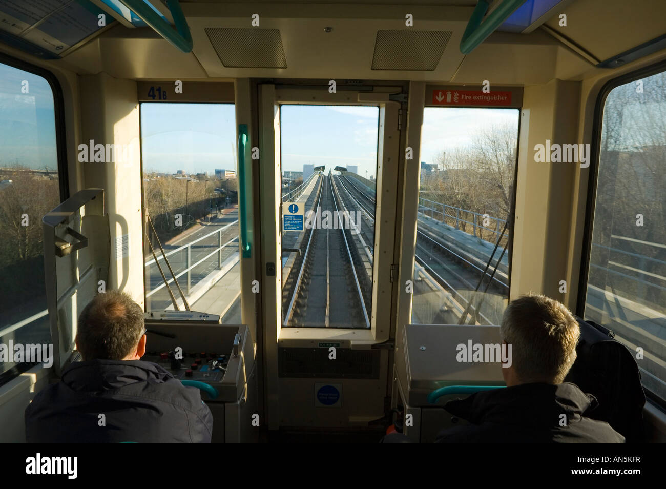 Docklands Light Railway London Great Britain Stock Photo - Alamy