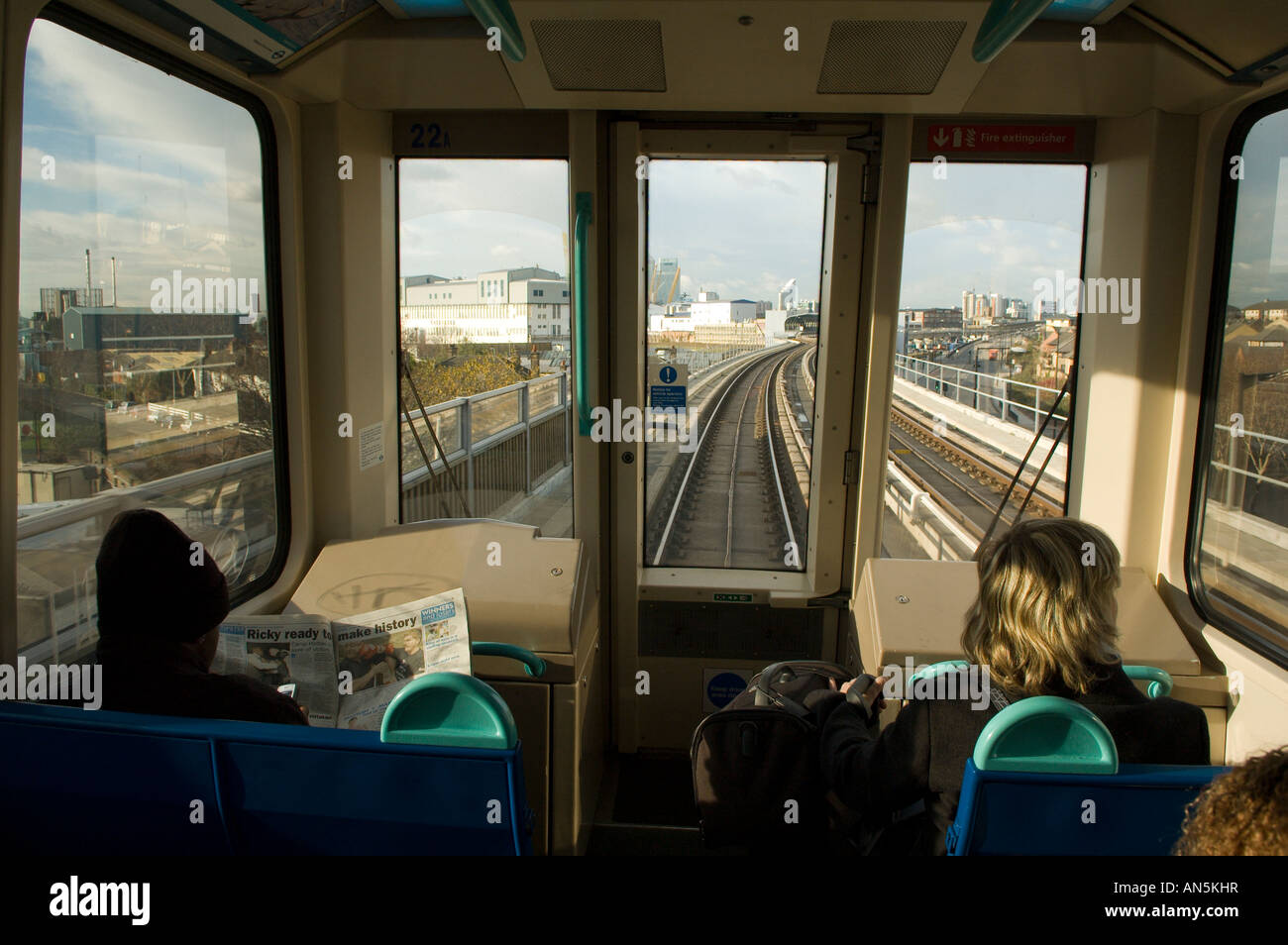 Docklands Light Railway London Great Britain Stock Photo - Alamy