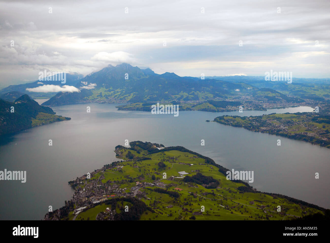 Mt Rigi Lake Lucerne Switzerland Stock Photo - Alamy