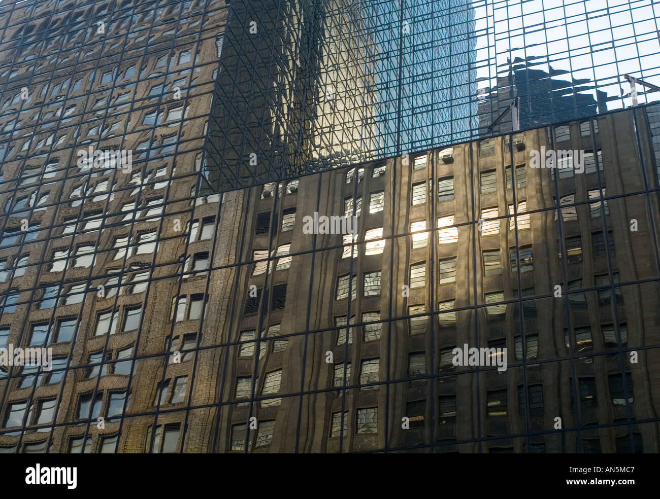 Building abstract New York City Stock Photo - Alamy