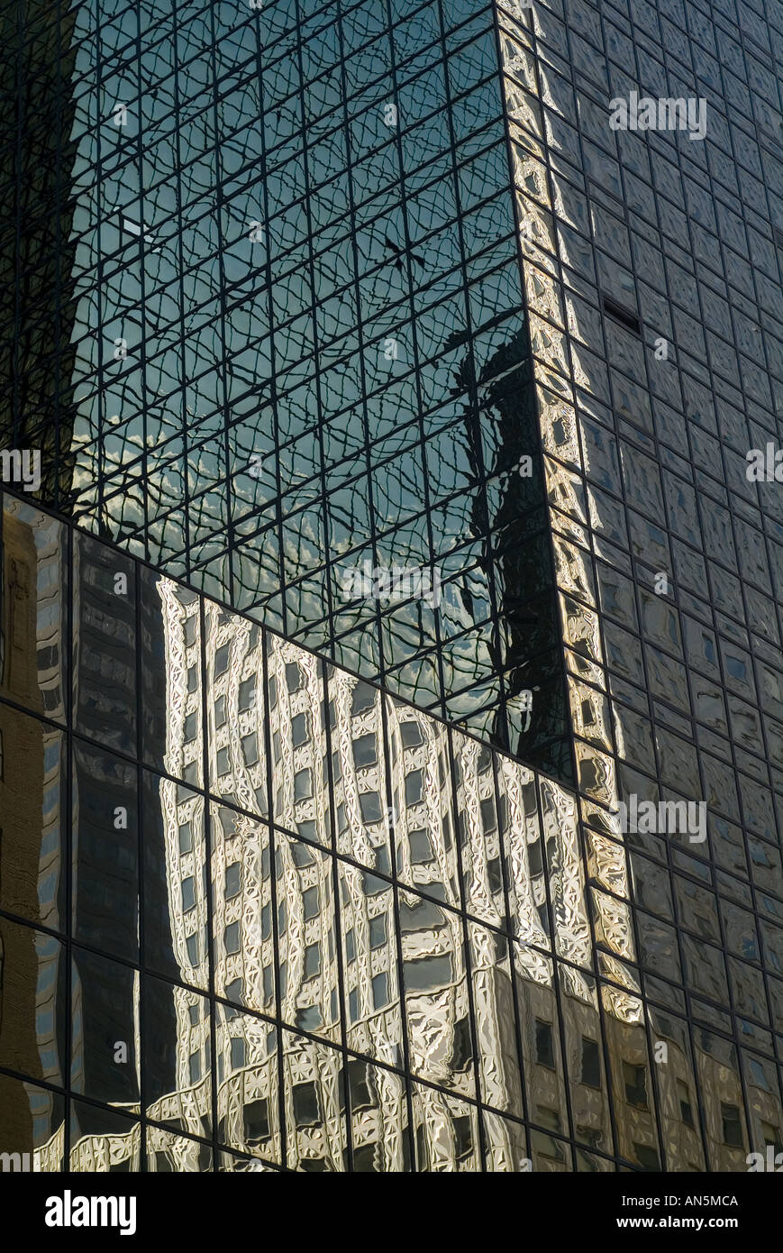 Building abstract New York City Stock Photo - Alamy
