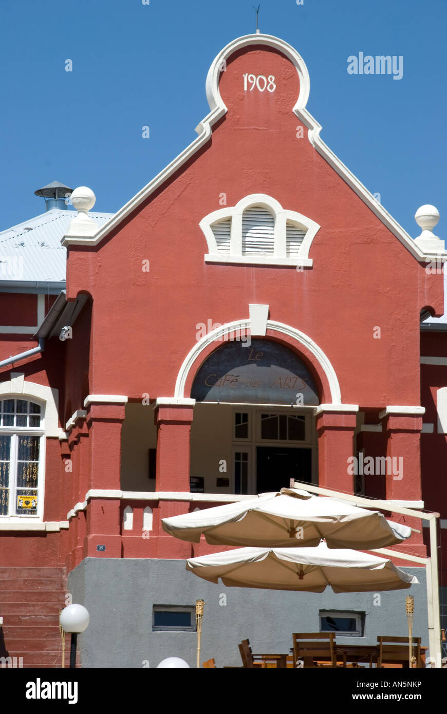 german colonial house, windhoek, namibia Stock Photo - Alamy