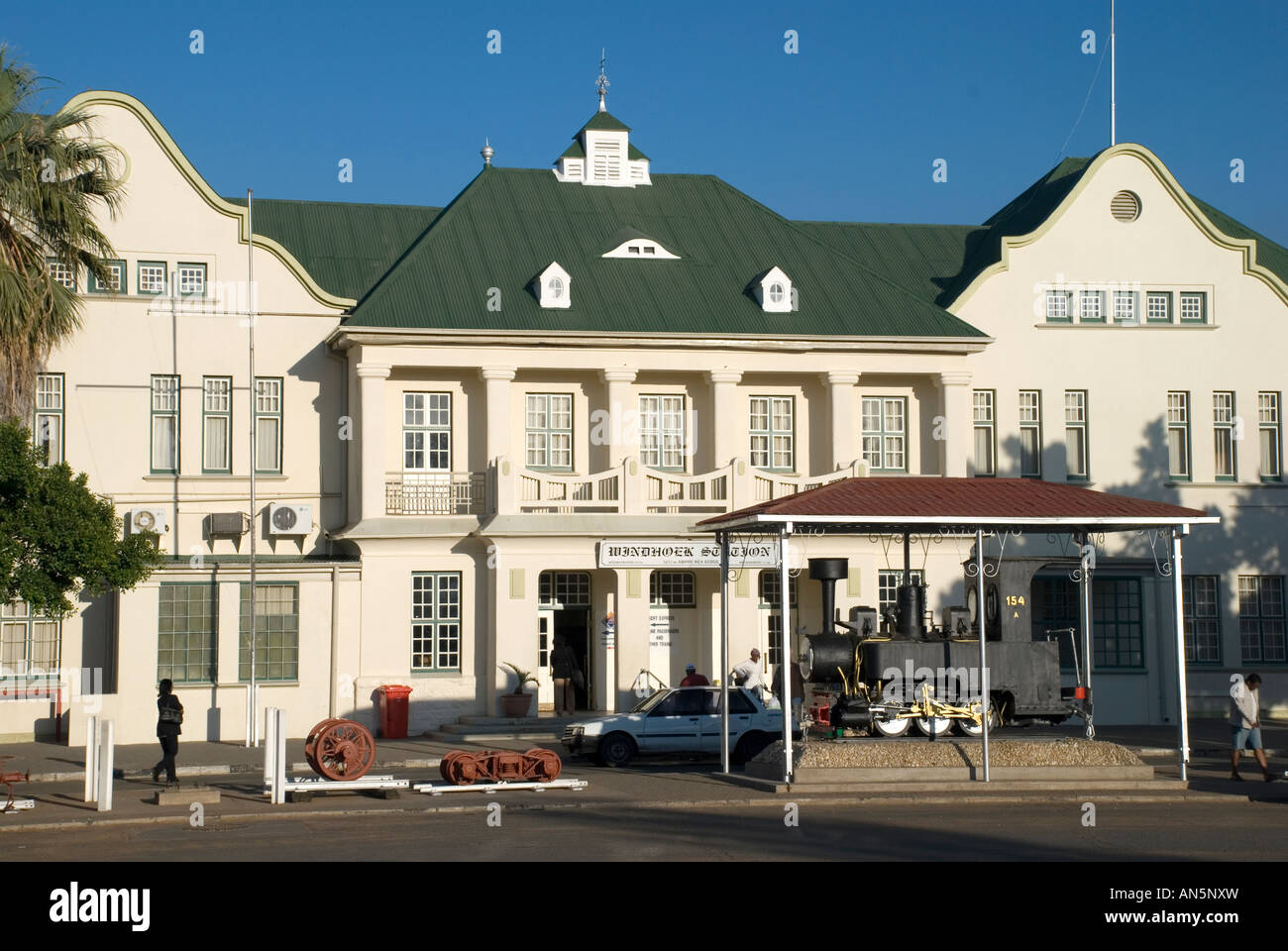 train station, windhoek, namibia Stock Photo - Alamy