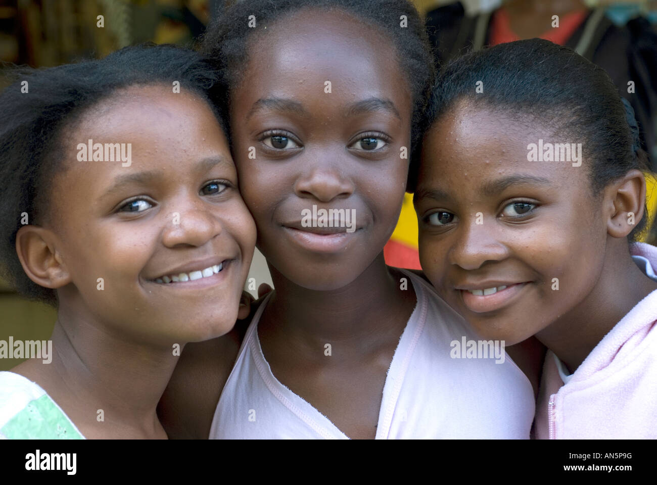 girls in Windhoek, namibia Stock Photo - Alamy