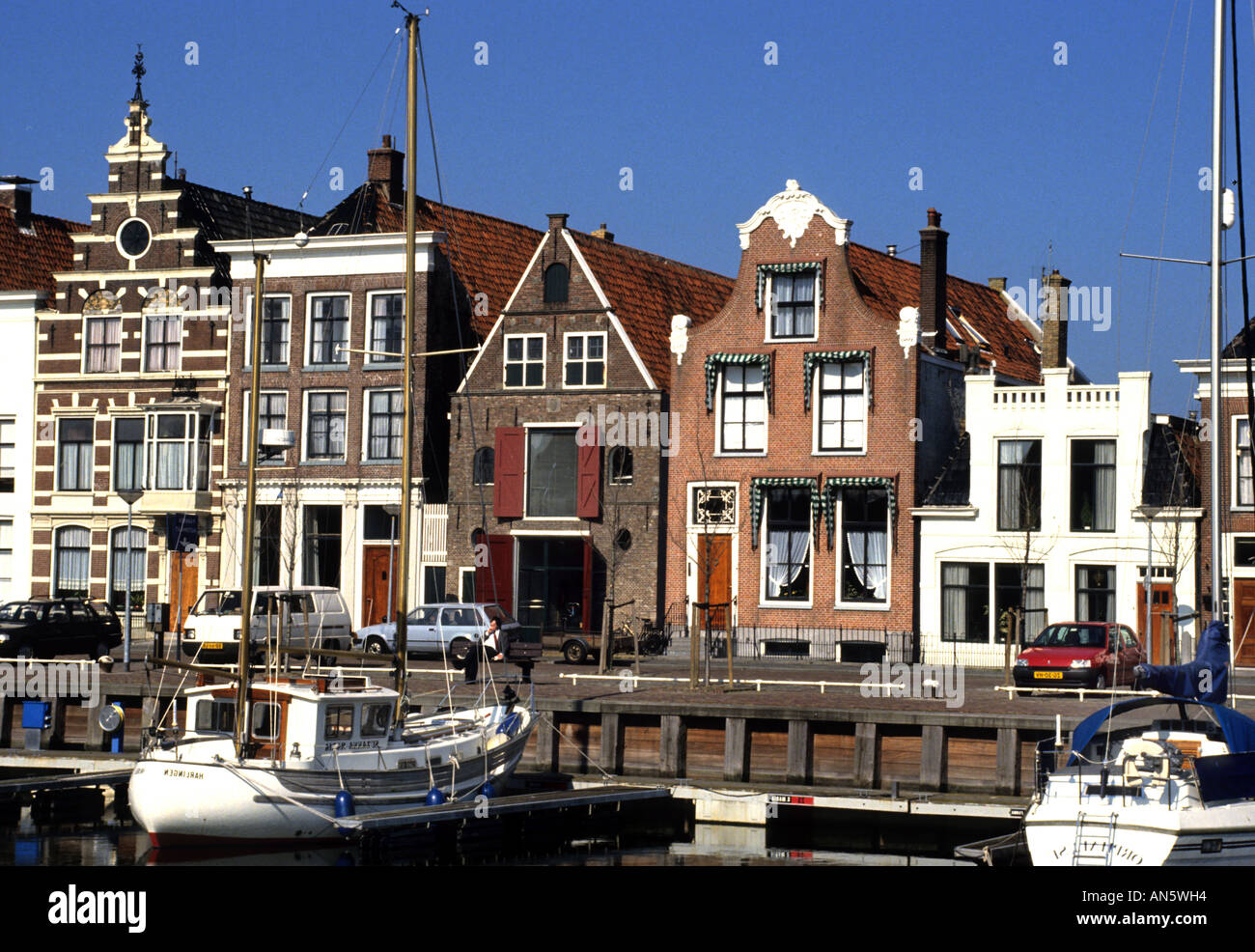 Harlingen Historic Town Port Friesland Netherlands Stock Photo - Alamy