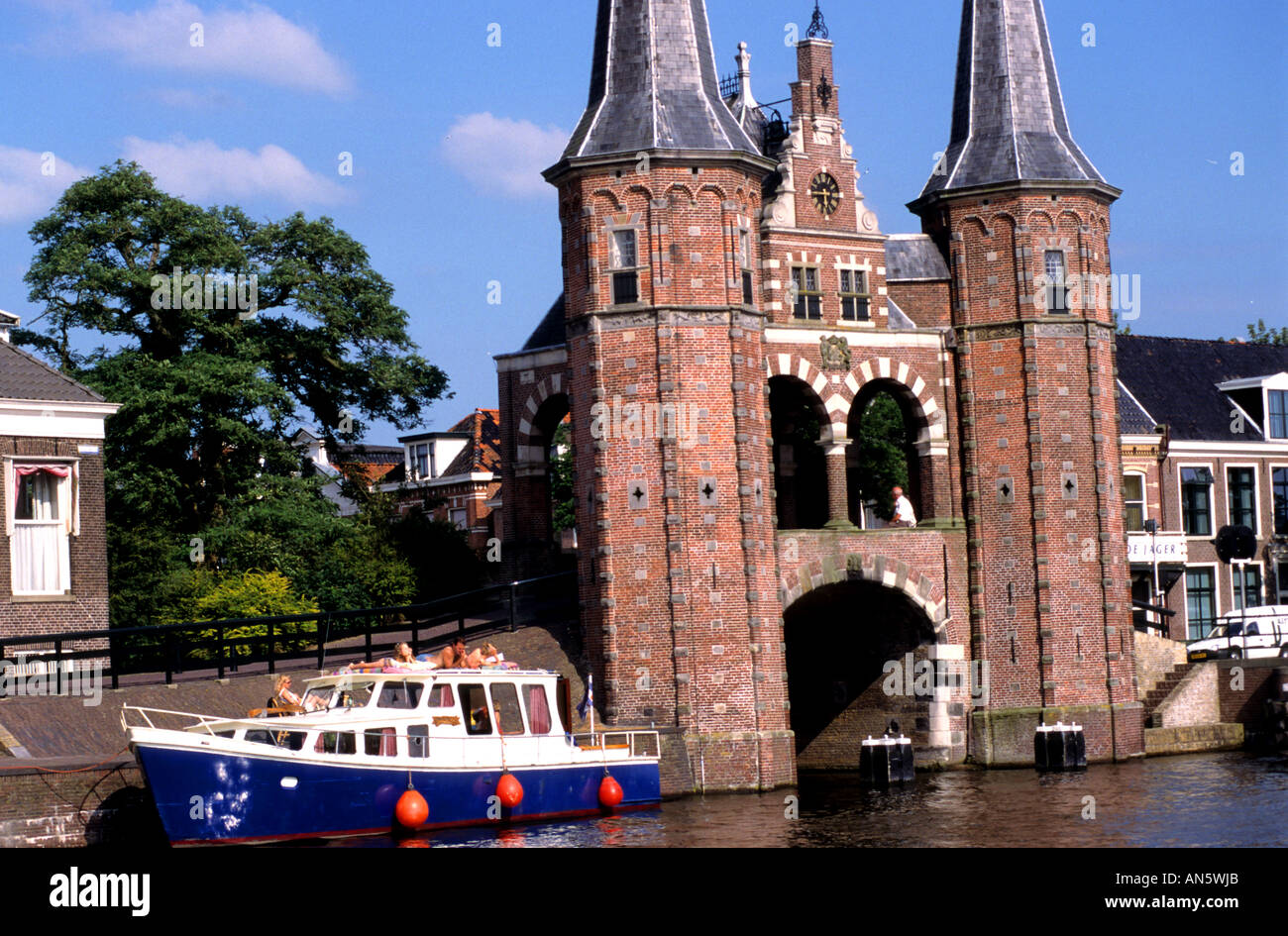 Sneek Water Gate Netherlands Friesland Fryslan Monument Architecture ...