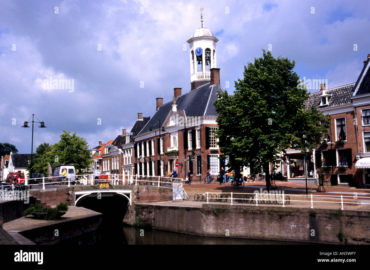 Dokkum Old town Friesland Fryslan Netherlands Holland Stock Photo - Alamy