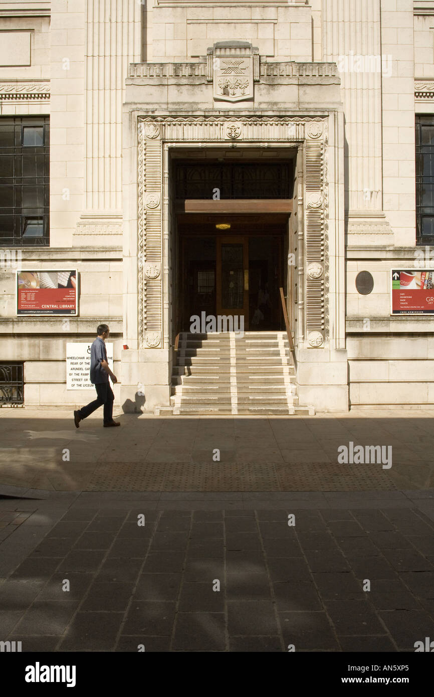 Graves Art Gallery & Library Sheffield South Yorkshire England Stock ...