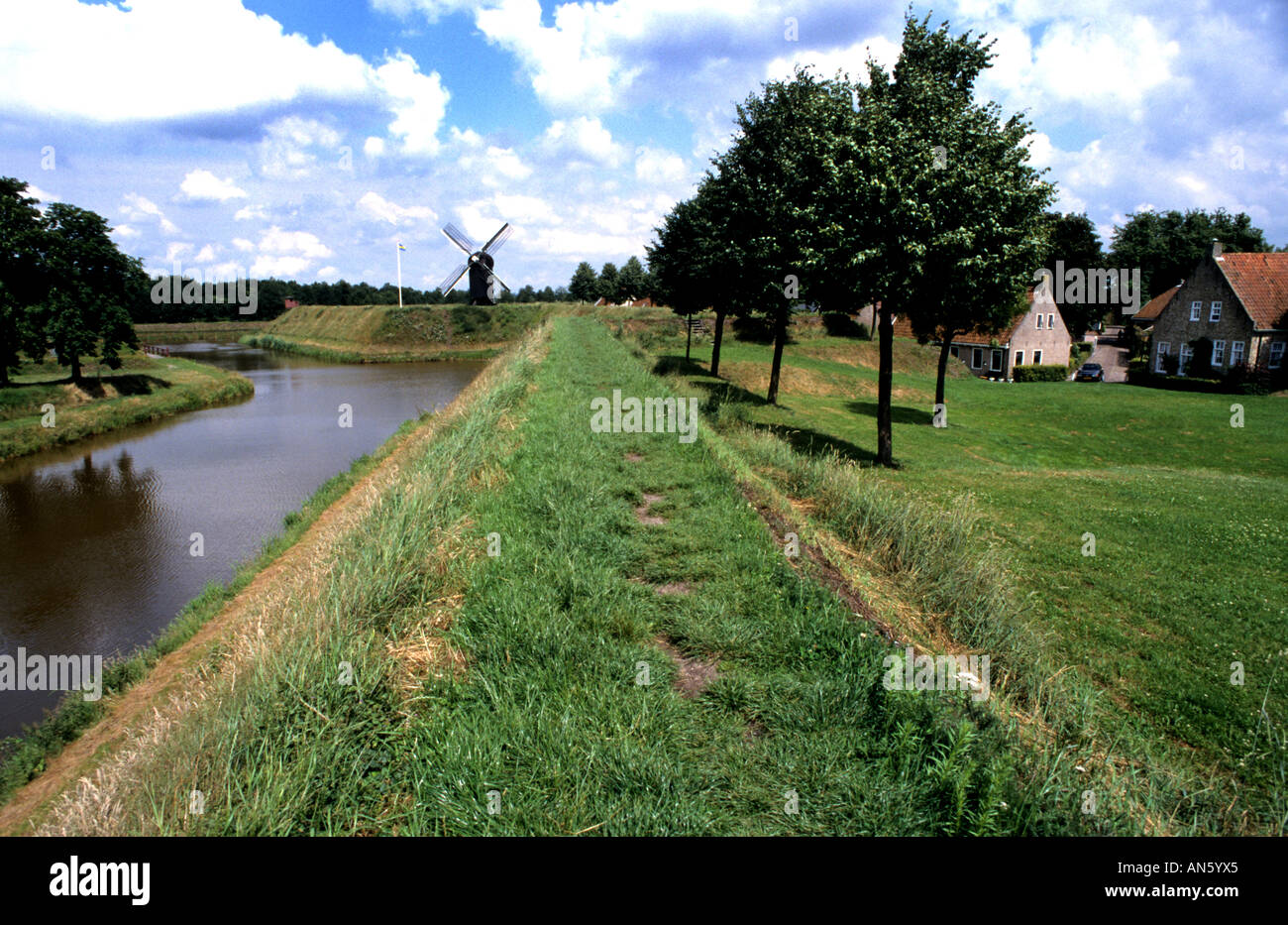 Bourtange village fortification Groningen Netherlands Holland Stock ...