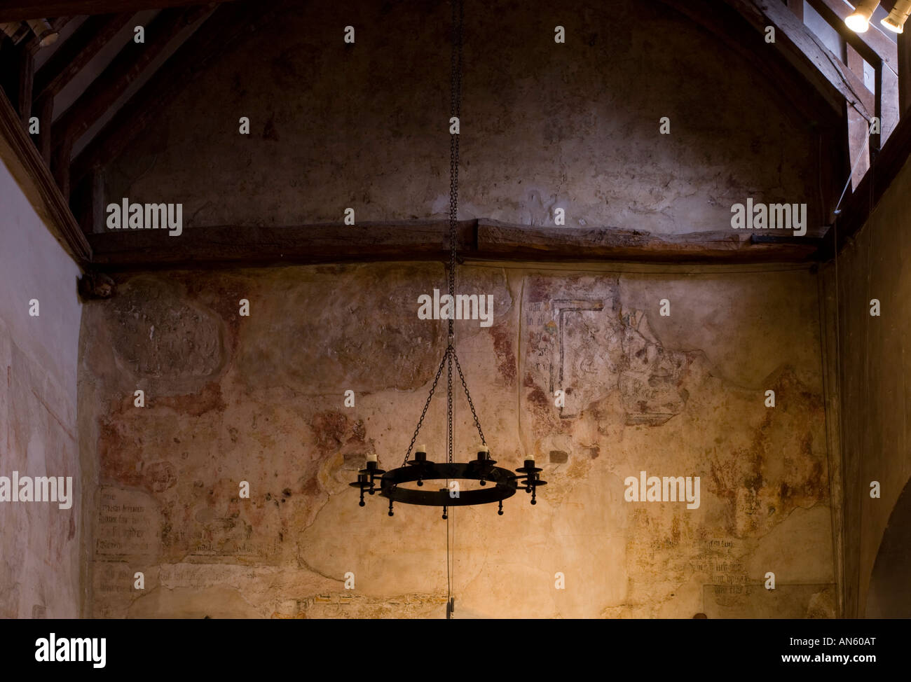 Medieval wall paintings hi-res stock photography and images - Alamy