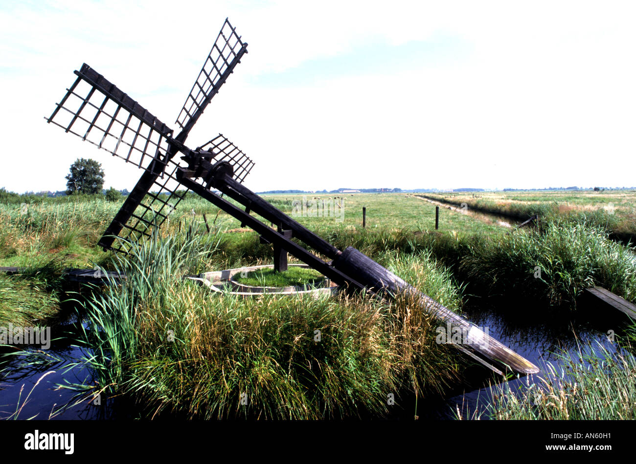 Friesland Friese Paaltjasker Fryslan Friesland Windmill Windmills ...