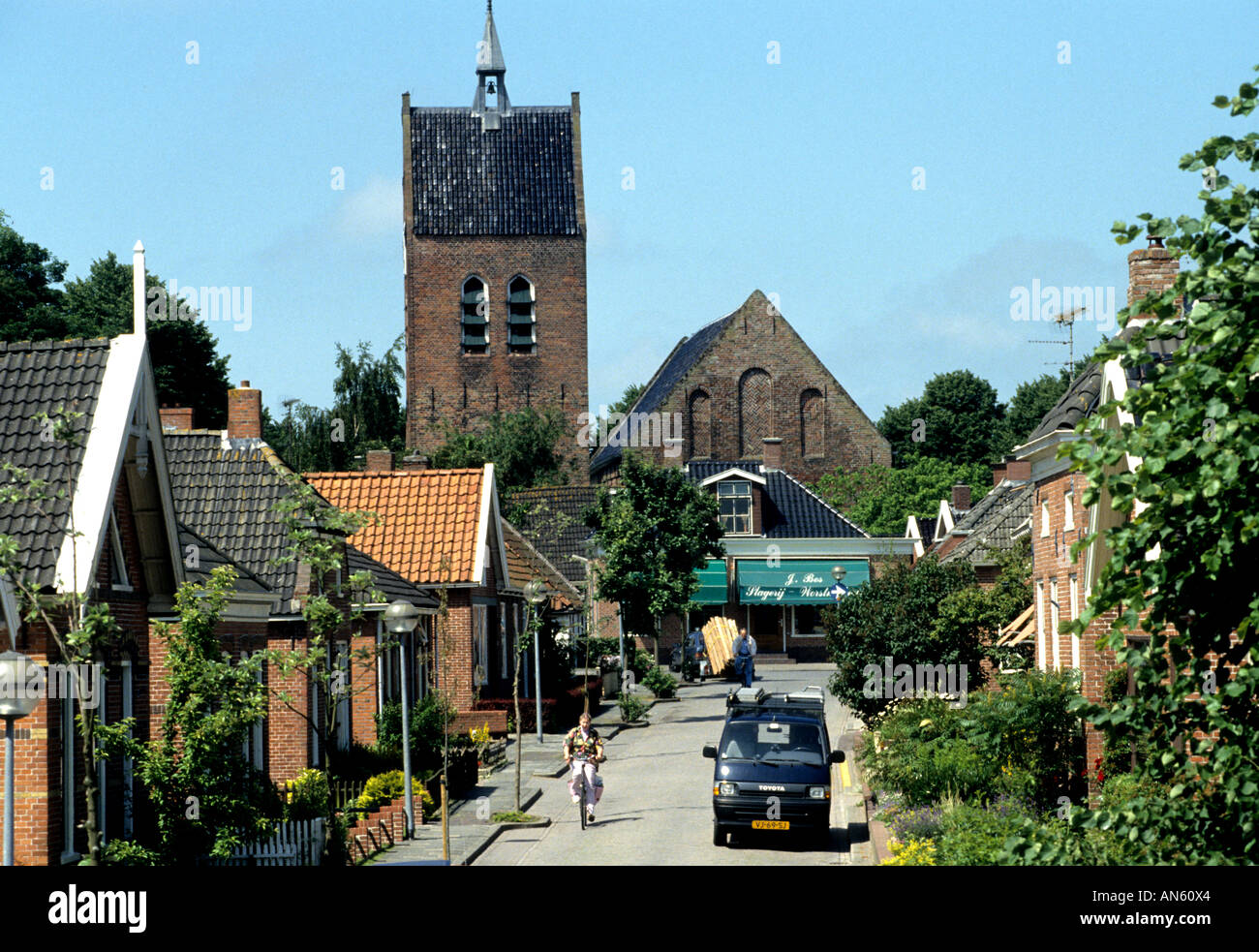 Groningen Baflo Farm Village Holland Netherlands Stock Photo - Alamy