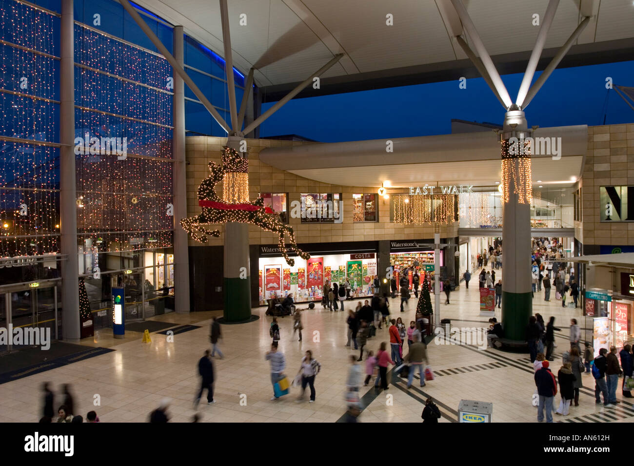 Midsummer place Shopping Centre Milton Keynes Buckinghamshire Stock Photo - Alamy