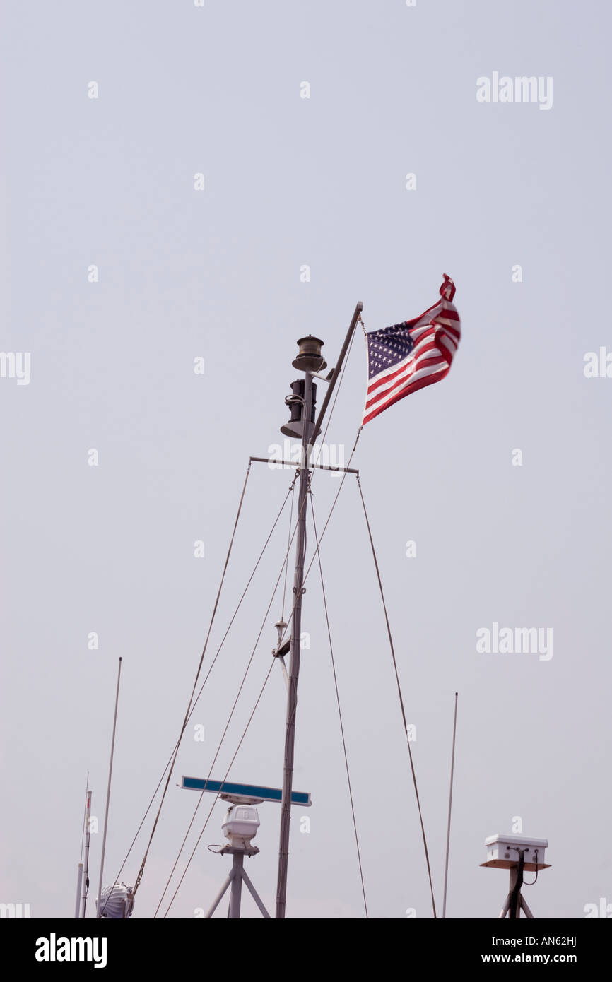 American flag sailing hi-res stock photography and images - Alamy