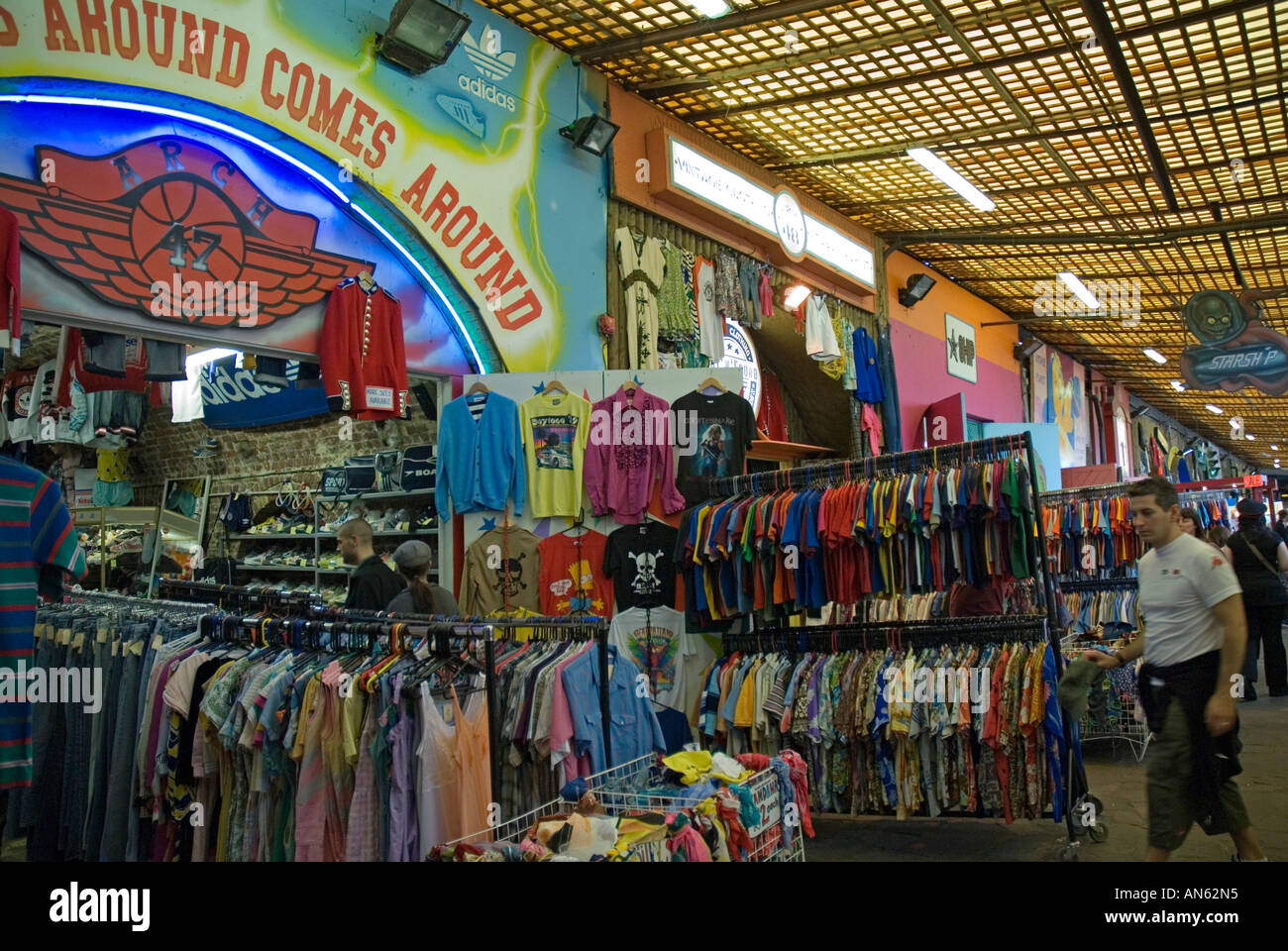 Interior scenes Stables market Camden High Street Camden Town North ...