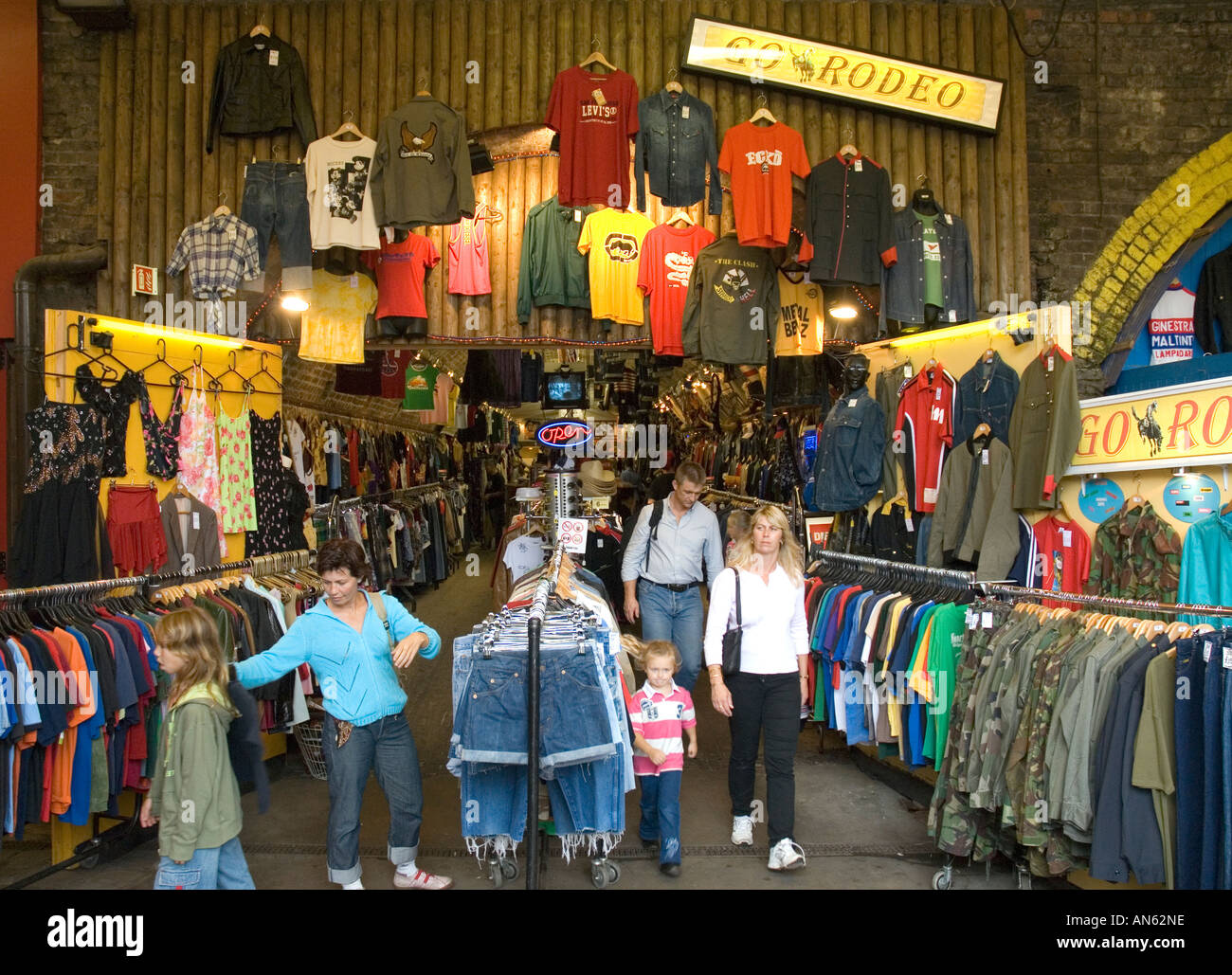 Interior scenes Stables Market Camden High Street Camden Town North ...