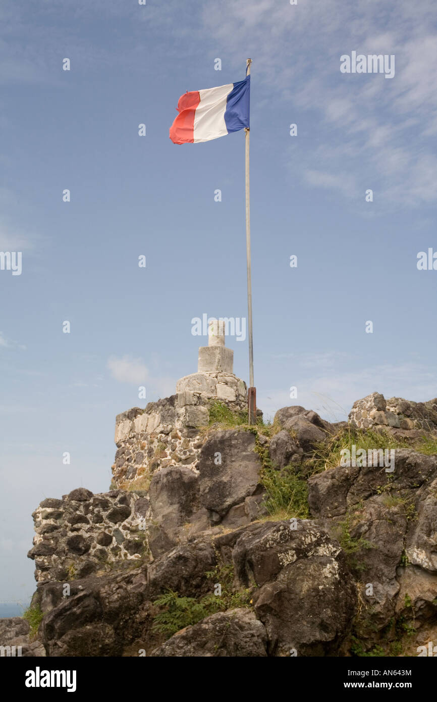 Caribbean St.Martin Marigot Fort Louis Stock Photo - Alamy