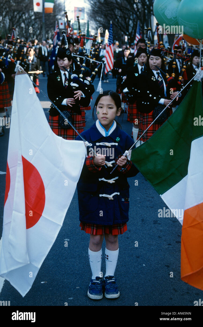 Tokyo Japan St Patrick s Day parade Stock Photo - Alamy