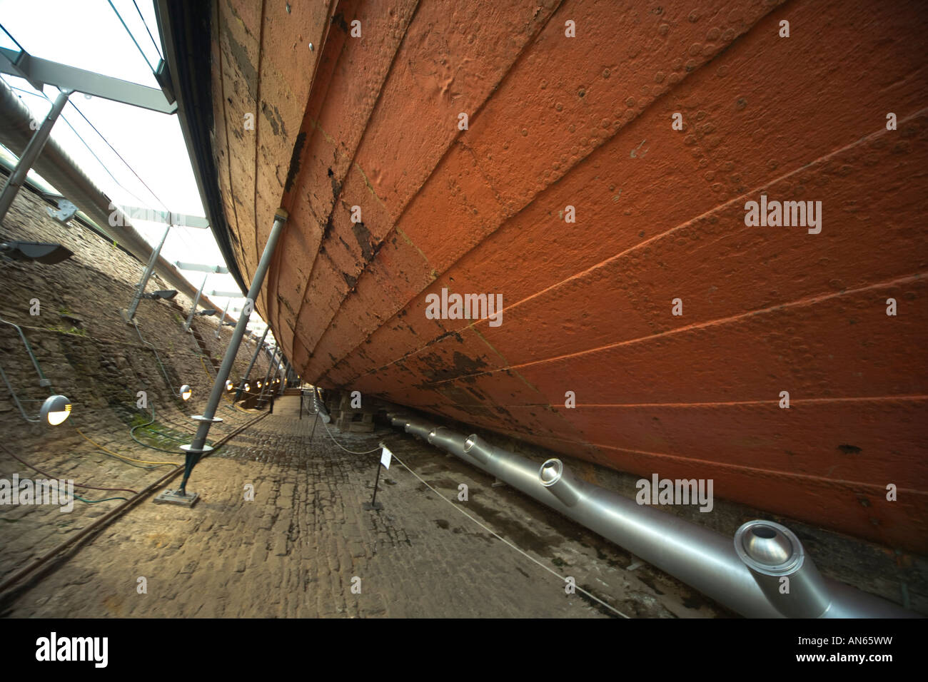 Steam Ship SS Great Britain designed and built by Isambard Kingdom ...