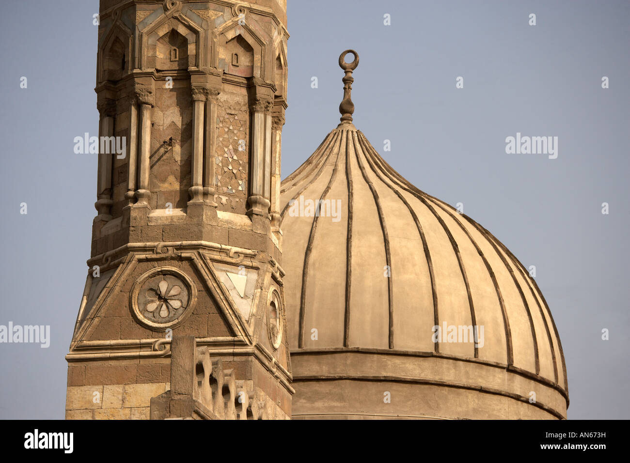 Mosques and minarets Cairo Egypt Stock Photo - Alamy