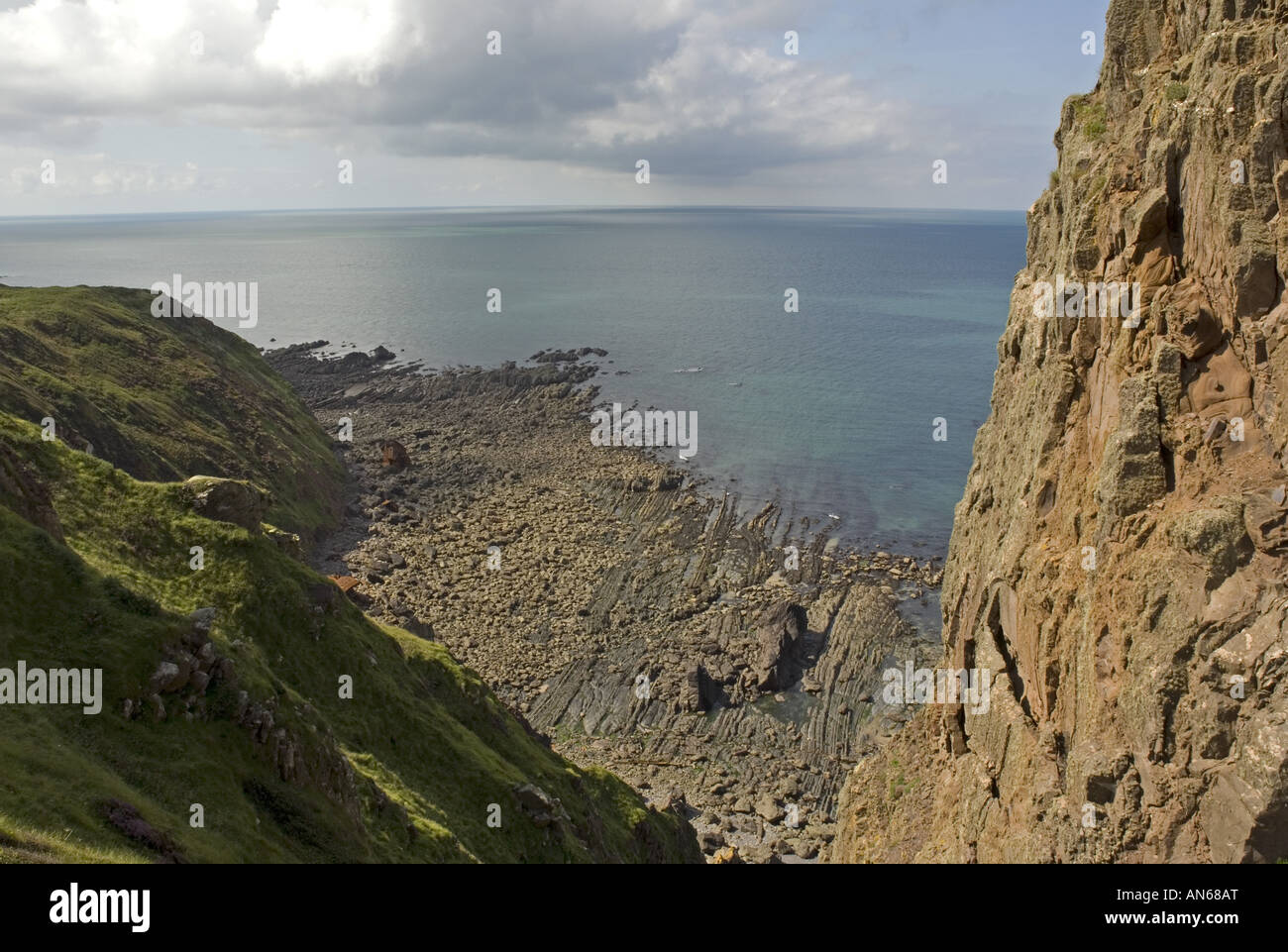 Looking west from Hartland Point Stock Photo - Alamy