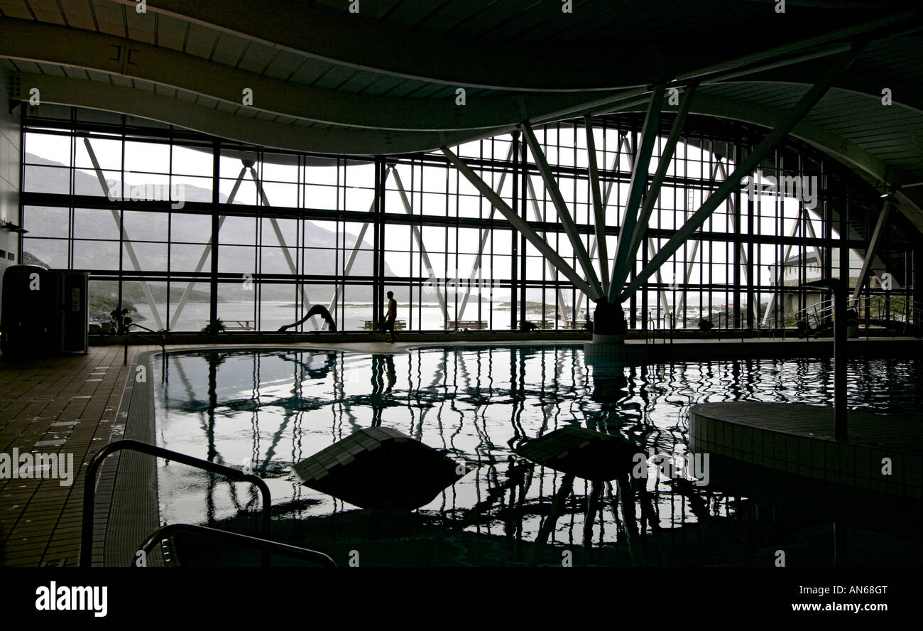 Public swimming pool in Nuuk capital of Greenland Stock Photo - Alamy