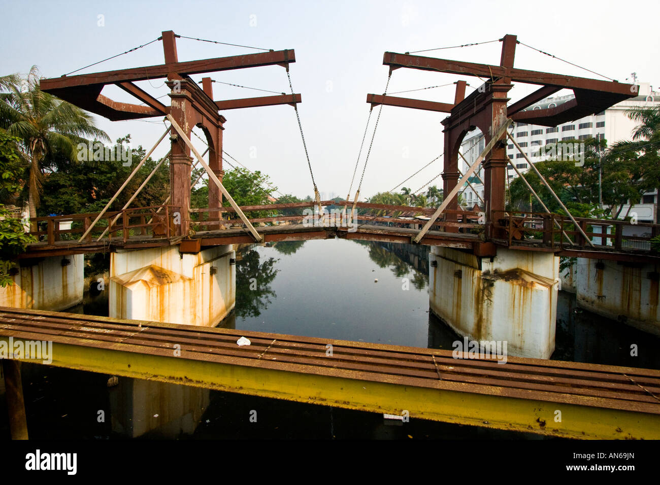 Hoender Pasarbrug Old Dutch Colonial Bridge Sunda Kelapa Jakarta ...