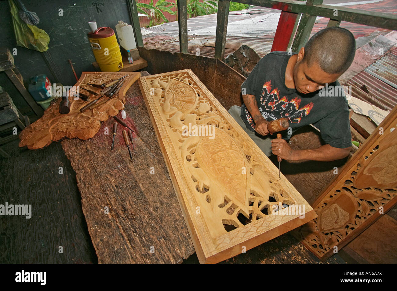 Palau micronesia storyboard hi-res stock photography and images - Alamy