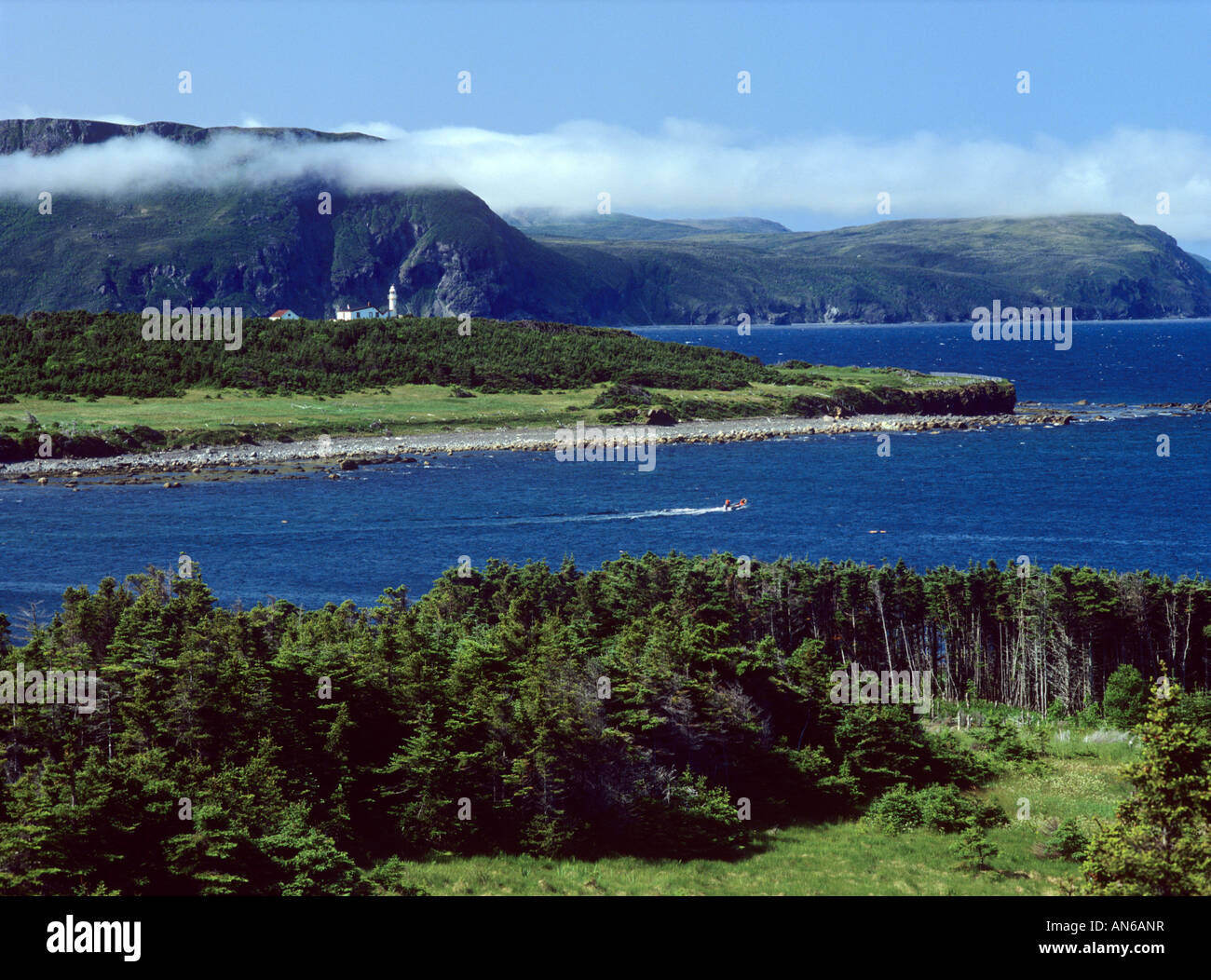 Canada Newfoundland Gros Morne National Park "fishing boat Stock Photo ...