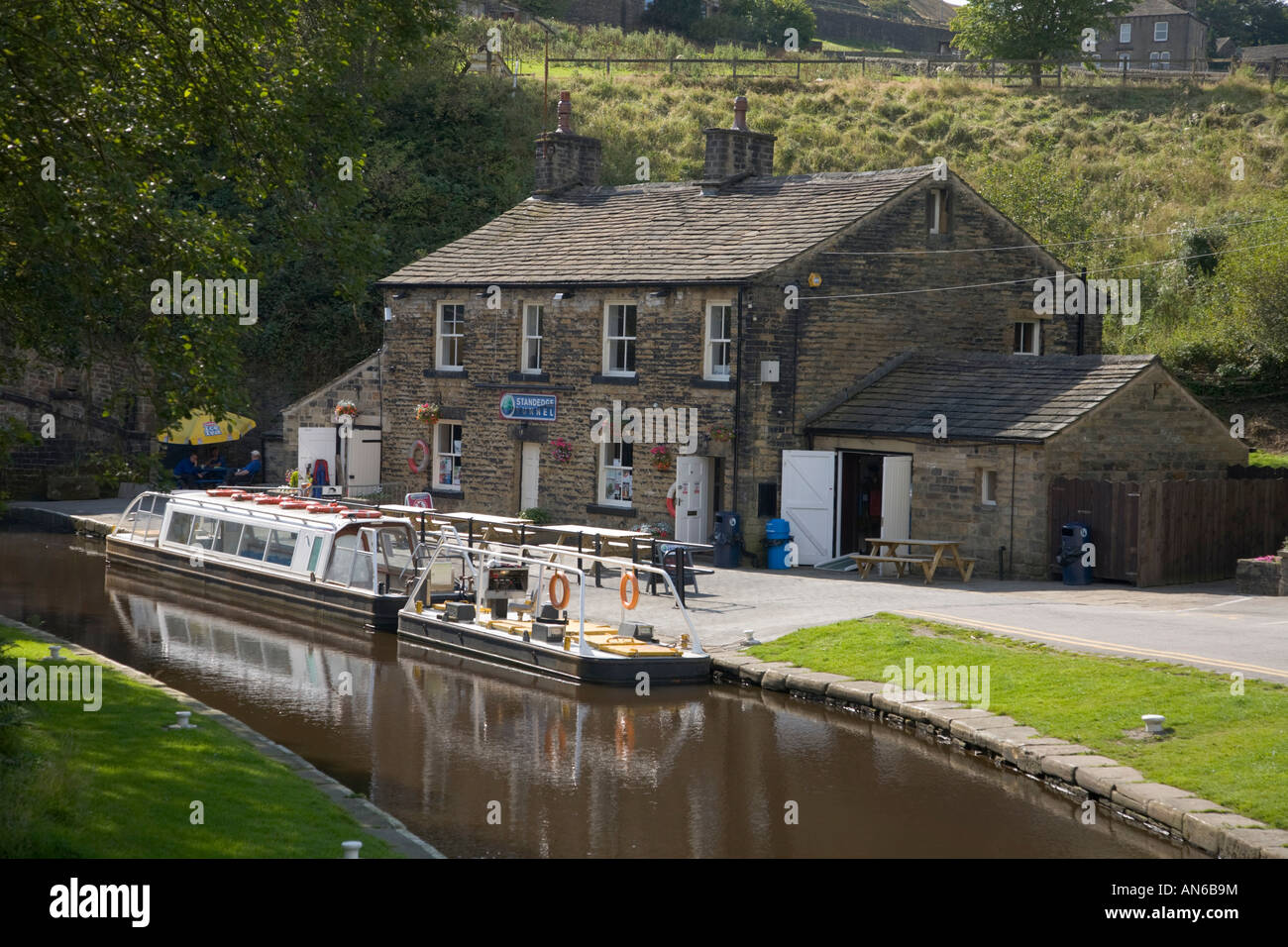 Standedge Tunnel Huddersfield Narrow Canal Marsden Yorksihre Stock ...