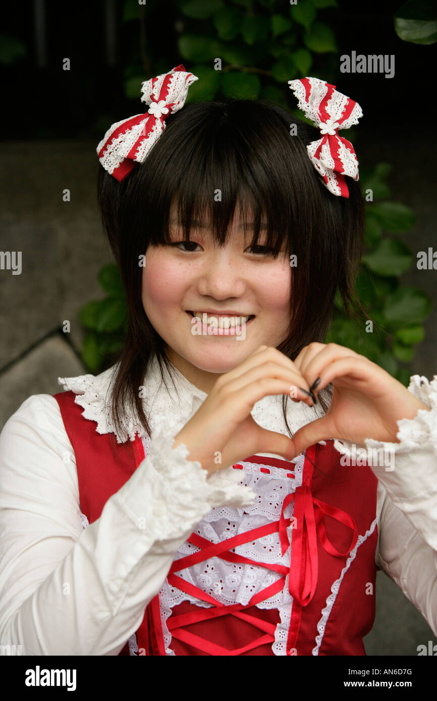 Goth girl japan hi-res stock photography and images - Alamy