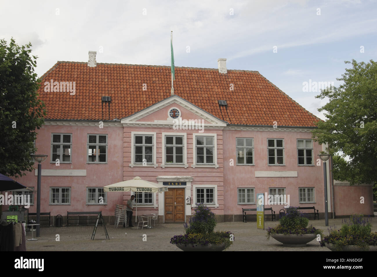 Town Hall of Grenaa Jutland Denmark Stock Photo - Alamy