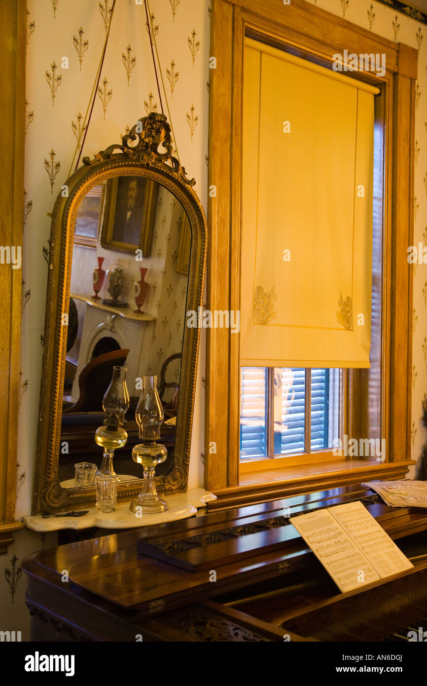 ILLINOIS Galena Sheet music on piano interior of home of Ulysses S ...