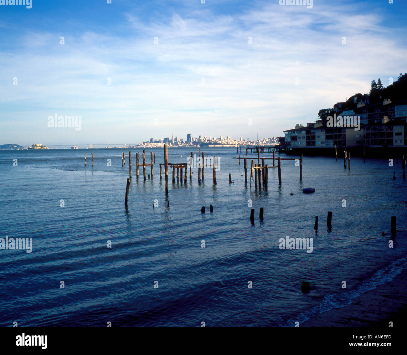 View of San Francisco from Sausalito Stock Photo - Alamy