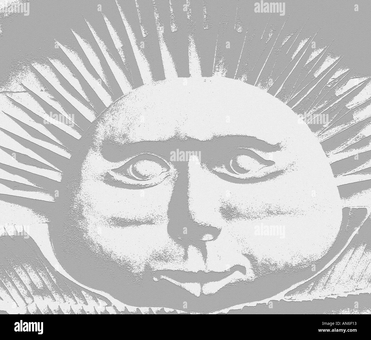 Cheeks nose Black and White Stock Photos & Images - Alamy