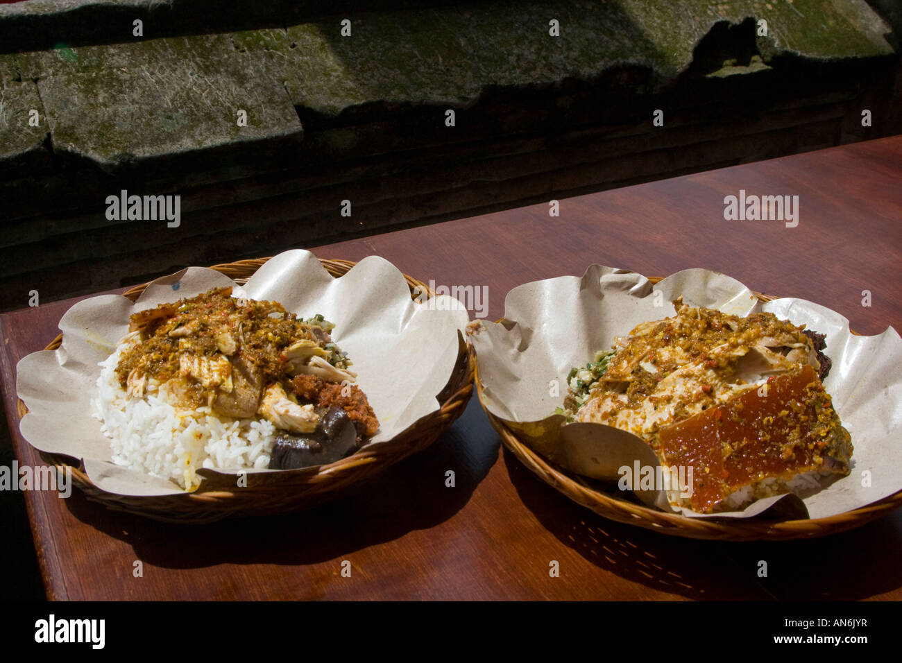 Babi Guling at Ibu Oka a Popular Pork Restaurant Ubud Bali Indonesia ...