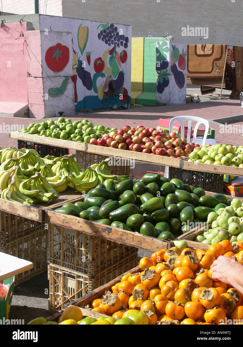 Israel Sderot The market Shopping while it is quiet November 20th 2007 ...