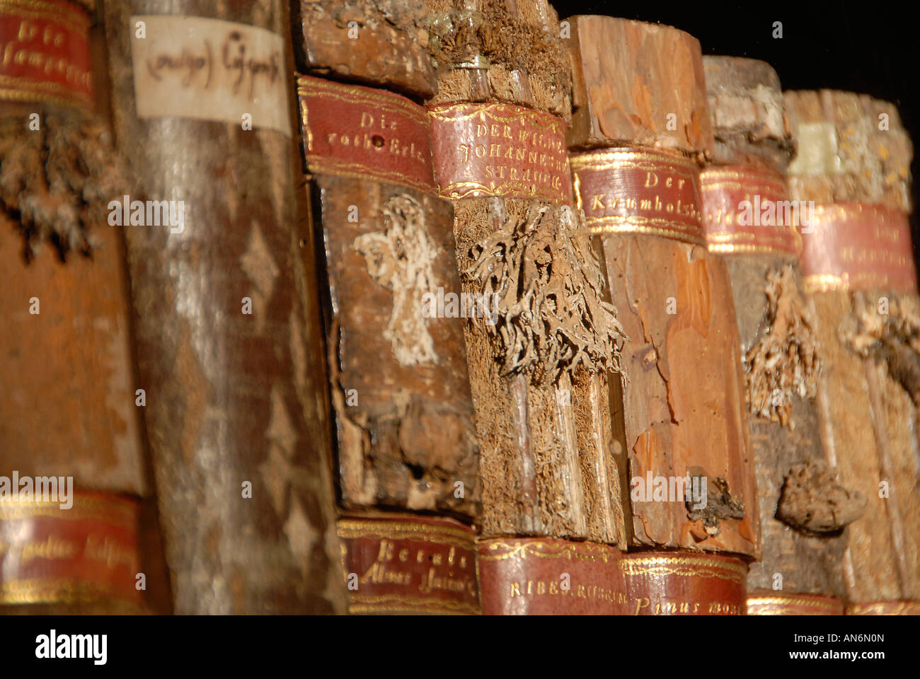 Old books displayed at Strahov Monastery a Premonstratensian abbey ...