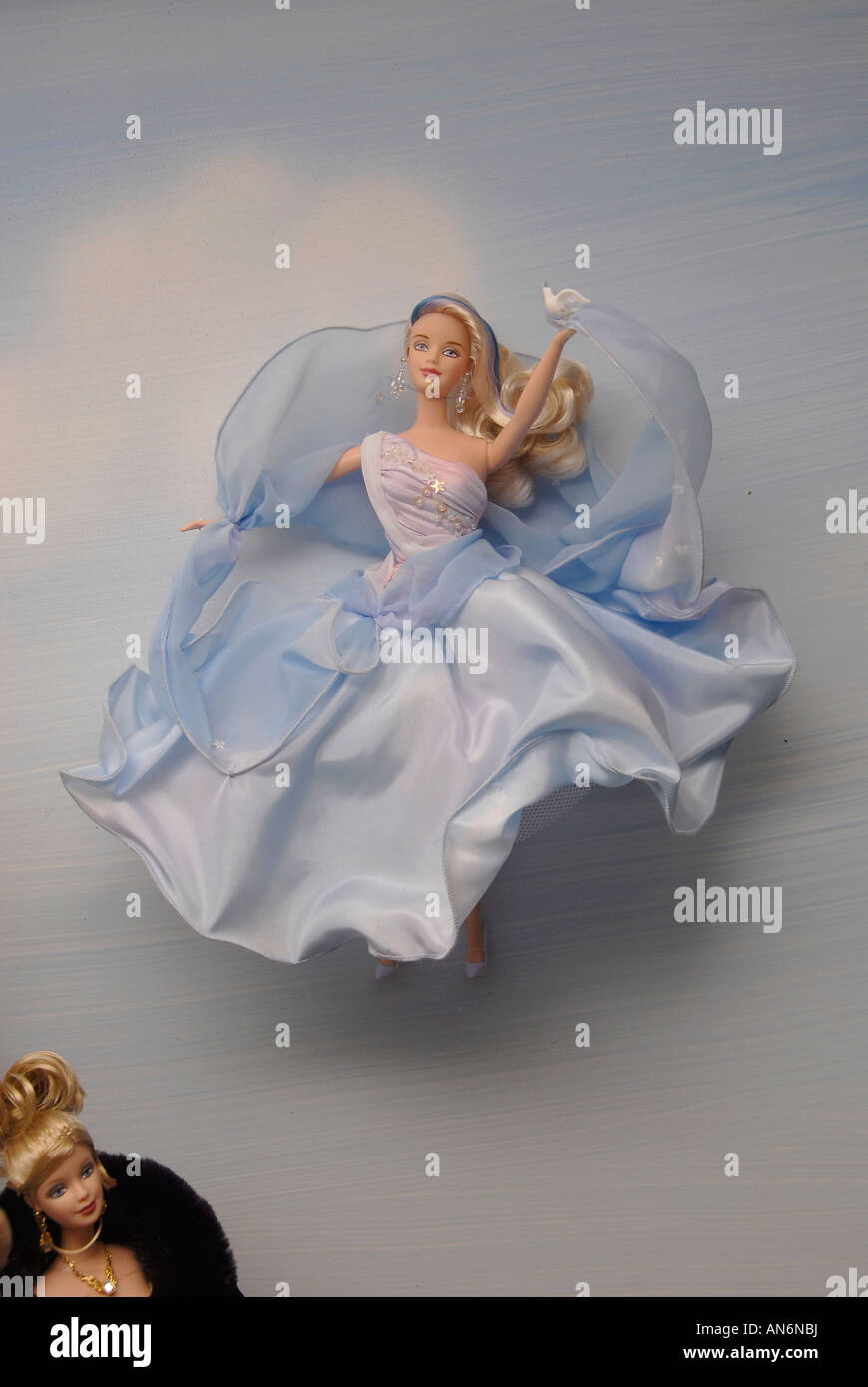 Vintage Songbird Barbie doll with her singing bird displayed at the Toy ...