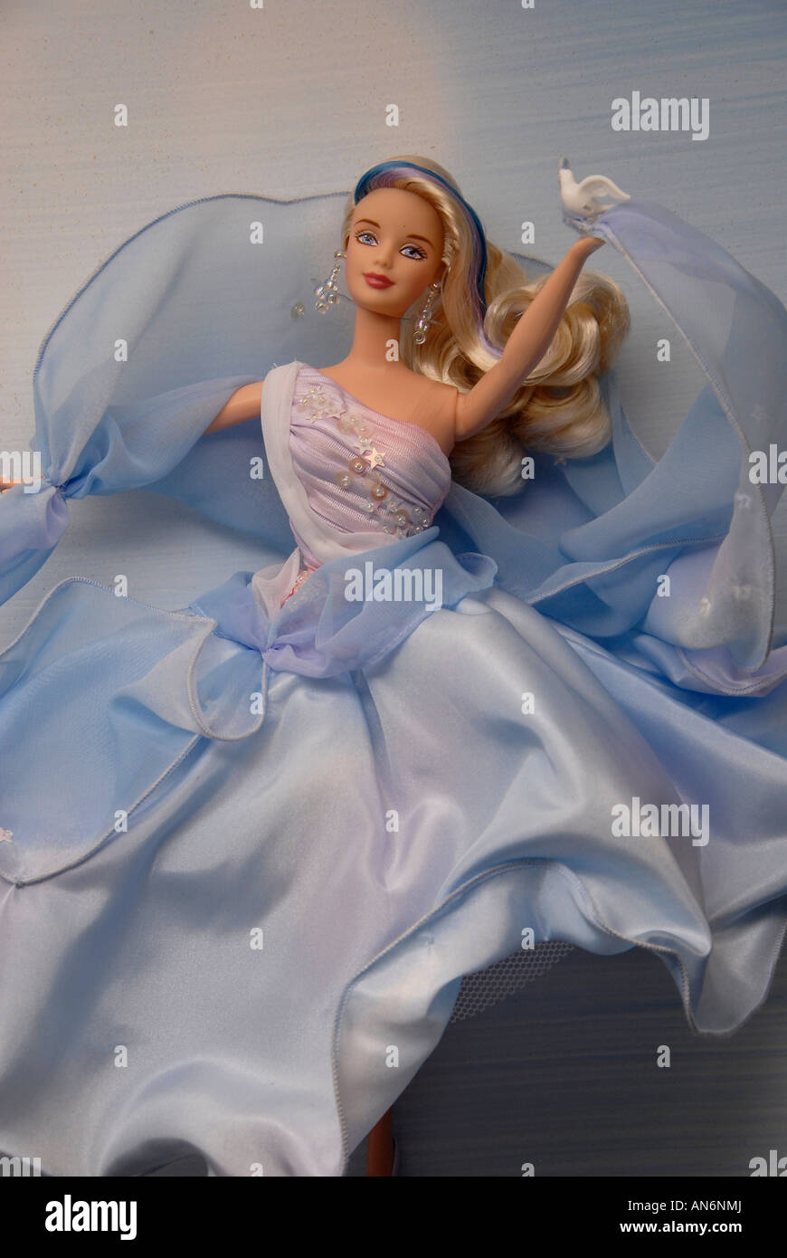 Vintage Songbird Barbie doll with her singing bird displayed at the Toy ...