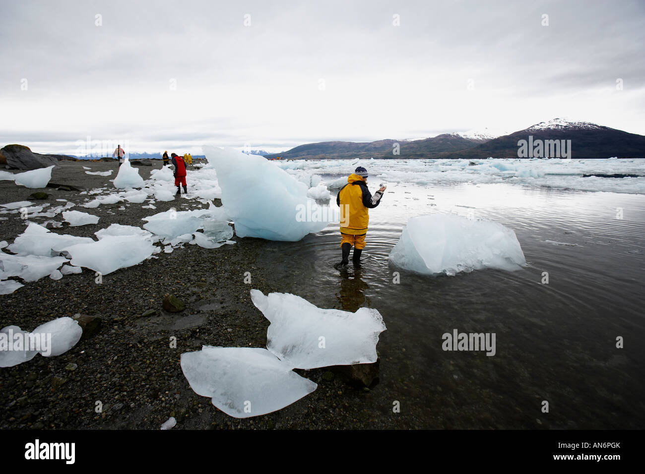 Ainsworth Bay Patagonia Chile Stock Photo - Alamy