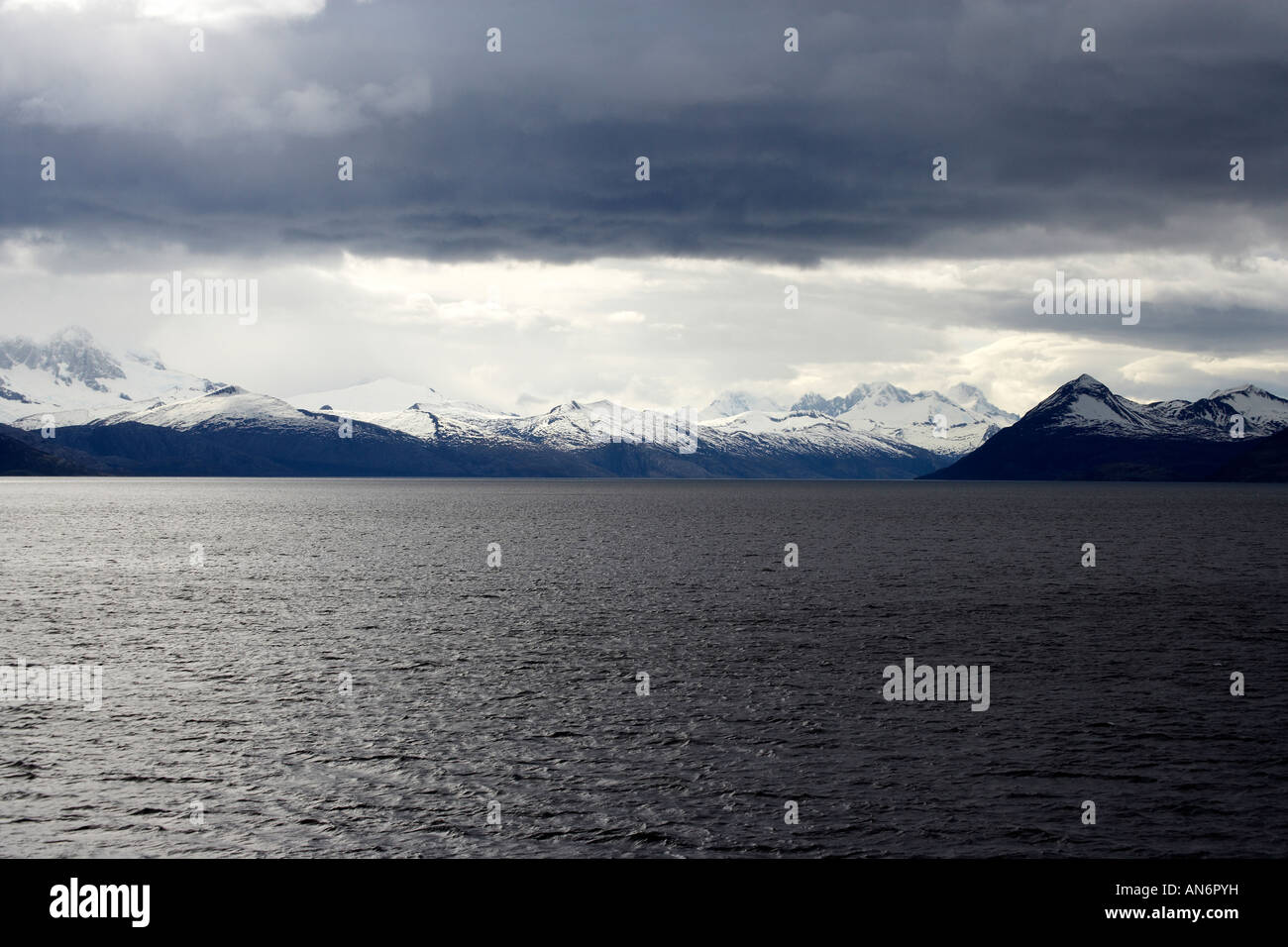 Cruising through Beagle Channel Patagonia Chile Stock Photo - Alamy